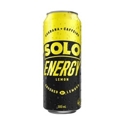 Buy Solo Lemon Energy Can Zero Sugar 500mL | Coles
