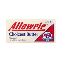 Buy Allowrie Unsalted Butter Pat 250g | Coles