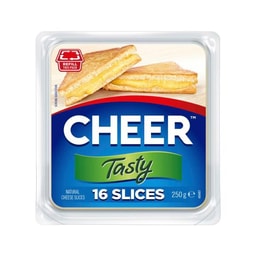 Buy Cheer Tasty Cheese Slices 500g | Coles