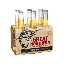 Buy Great Northern Super Crisp Lager Block Can 375ml 30 Pack | Coles