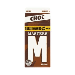 Buy Masters Chocolate Flavoured Milk 2L | Coles