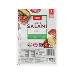 Buy Coles Sliced Pepperoni Medium 200g | Coles