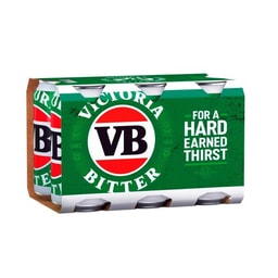 Buy Victoria Bitter Block Can 375ml 30 Pack | Coles