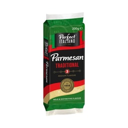 Buy Perfect Italiano Cheese Romano Block 200g | Coles