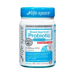 Buy Life Space Broad Spectrum Probiotic Advanced Capsules 90 Pack | Coles