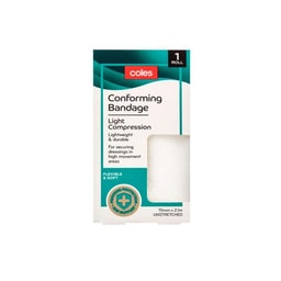 Buy Coles Crepe Bandage Medium 2.3m | Coles