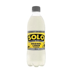 Buy Solo Zero Sugar Original Lemon Soft Drink 1.25L | Coles