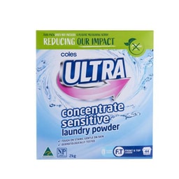 Buy Coles Ultra Laundry Powder Concentrate Top & Front Loader 2Kg | Coles