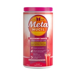 Buy Metamucil Powder 114 Dose Daily Fibre Supplement Smooth Orange 673g ...