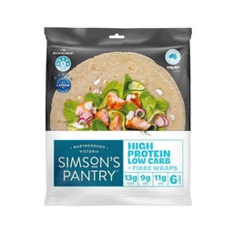 Buy Simson's Pantry Low Carb High Protein 5 Pack 225g | Coles