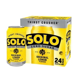 Buy Solo Zero Sugar Original Lemon Soft Drink 1.25L | Coles