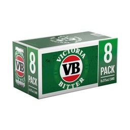 Buy Victoria Bitter Block Can 375ml 30 Pack | Coles