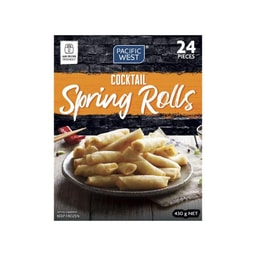 Buy Pacific West Frozen Cocktail Spring Rolls 1kg | Coles