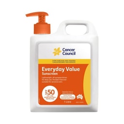 Buy Cancer Council Everyday Sunscreen SPF 50 250mL | Coles