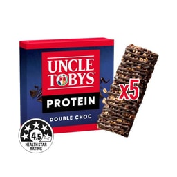 Buy Uncle Tobys Protein Caramel & Dark Chocolate Muesli Bars School ...