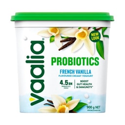 Buy Vaalia Probiotics No Added Sugar Yoghurt Vanilla 900g | Coles