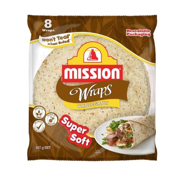 Browse Wholegrain & Seeded Wraps | Coles