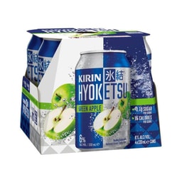 Buy Kirin Hyoketsu Green Apple Can 330ml 24 Pack | Coles