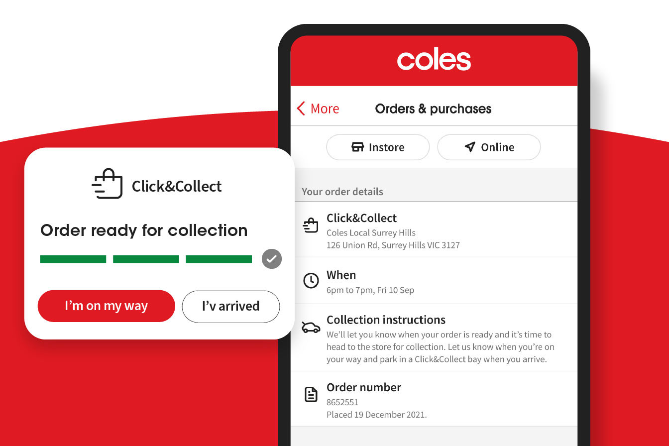 Track your Click and collect orders