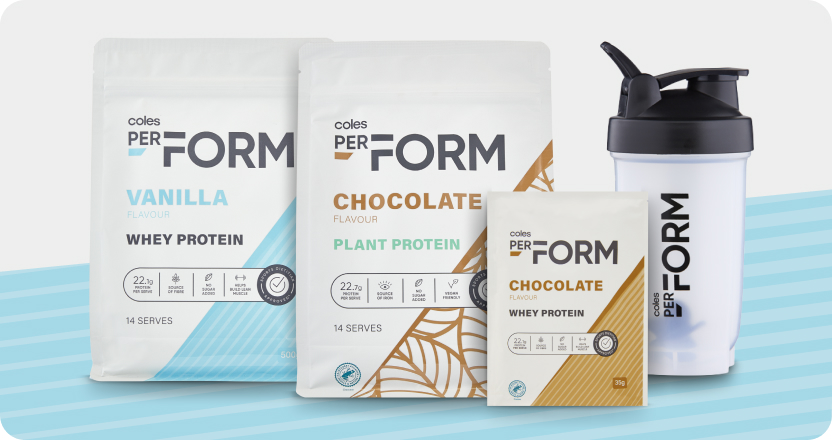 Coles PerForm - sports nutrition products and supplements | Coles