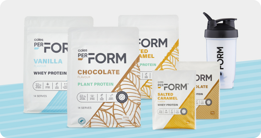 Coles PerForm - sports nutrition products and supplements | Coles