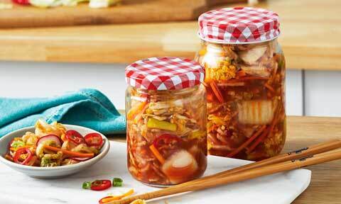 Easy Kimchi with Cabbage, Carrot and Spring Onion recipe | Coles