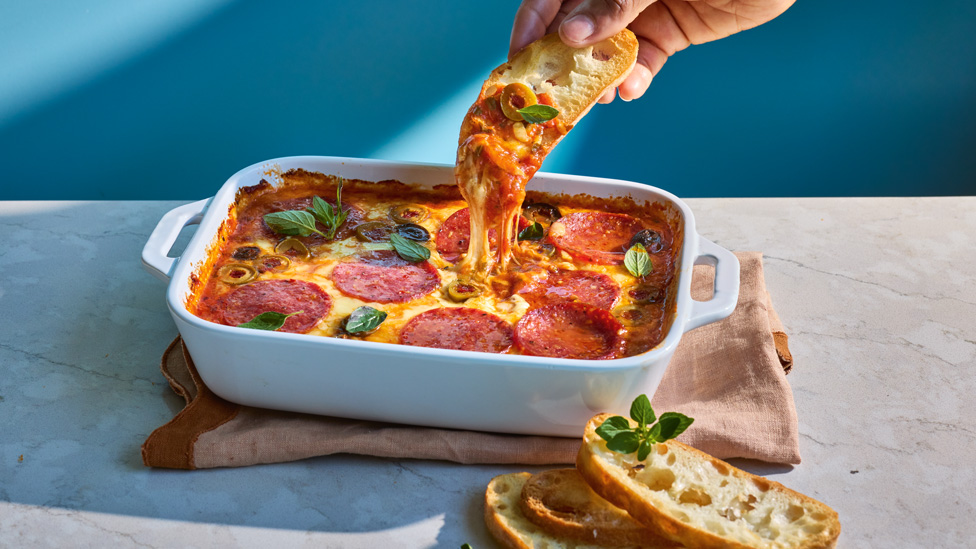 Pepperoni Pizza Dip Recipe | Coles