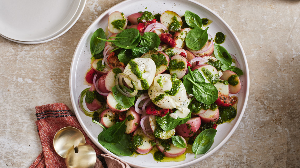 Mediterranean-style Potato Salad Recipe | Coles