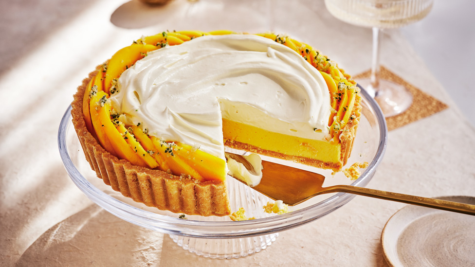 No-bake Mango Mojito Tart Recipe | Coles