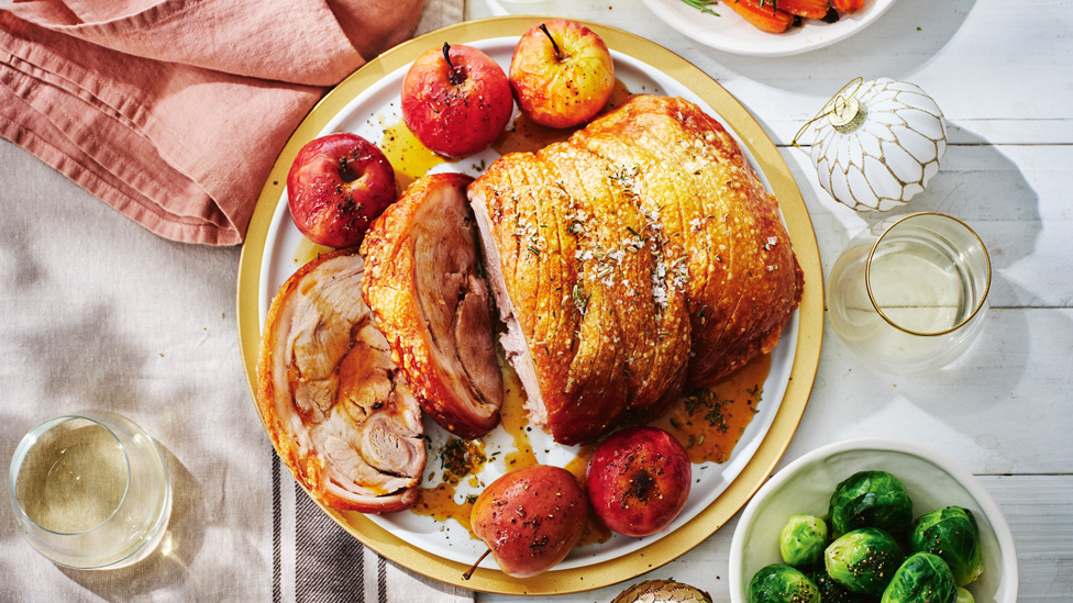 Pork Leg Roast with Rosemary Salt Crackling Recipe | Coles