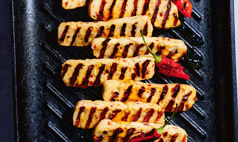 Spicy Grilled Haloumi Recipe | Coles