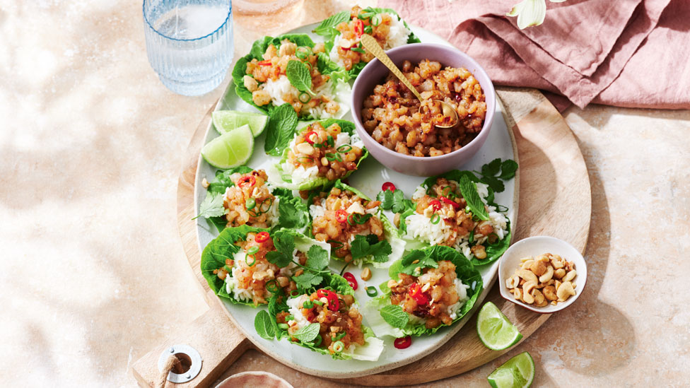 Prawn Larb Lettuce Cups Recipe | Coles