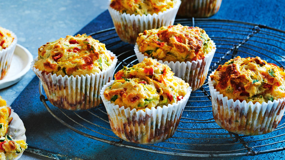 Rainbow Veggie Muffins Recipe | Coles