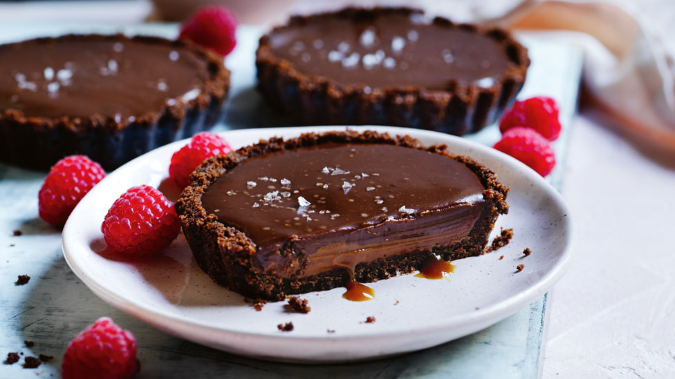 Chocolate & Dulce De Leche Mini Tarts Recipe | Coles