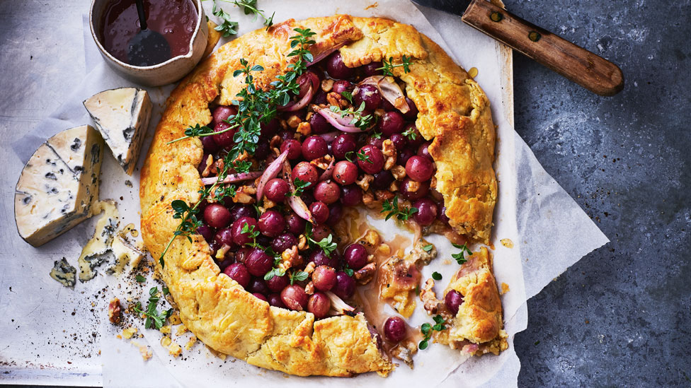 Grape & Blue Cheese Galette Recipe | Coles