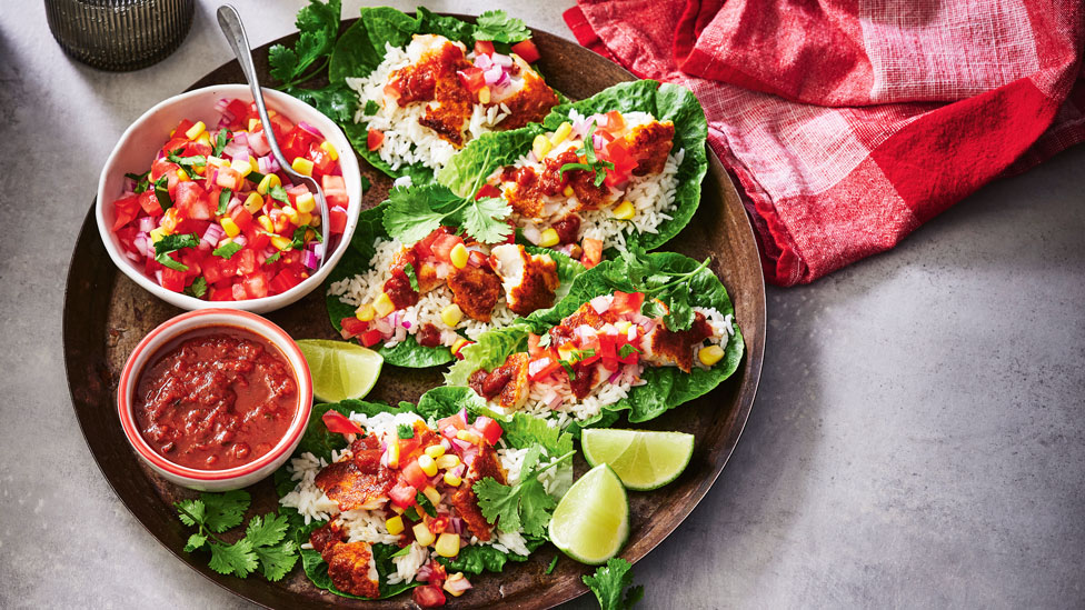 Mexican-Style Fish Lettuce Cups Recipe | Coles
