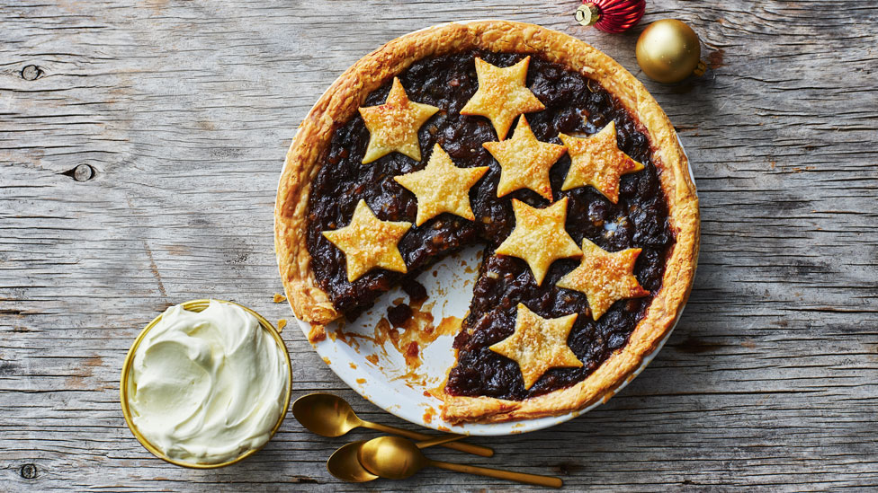 Giant Fruit Mince Tart Recipe | Coles