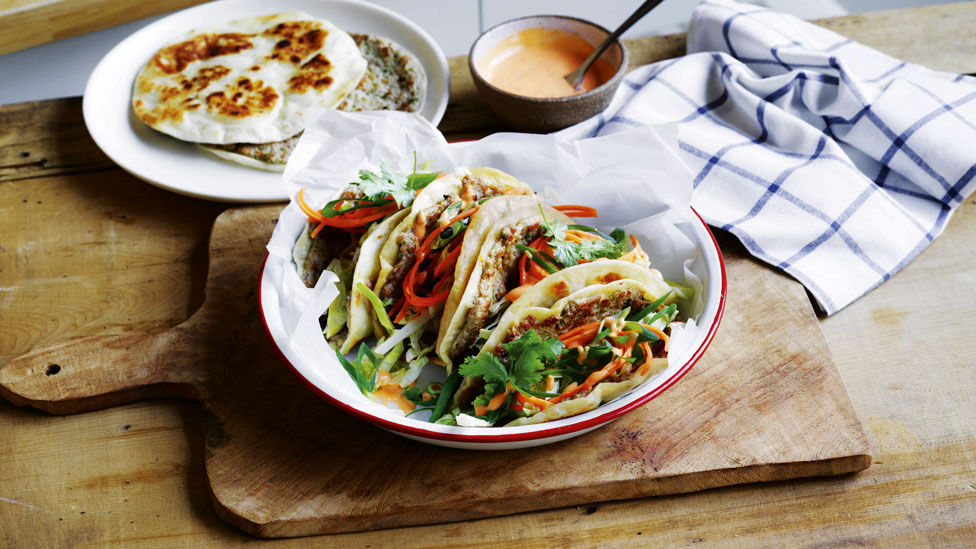 Pork Banh Mi Tacos Recipe | Coles