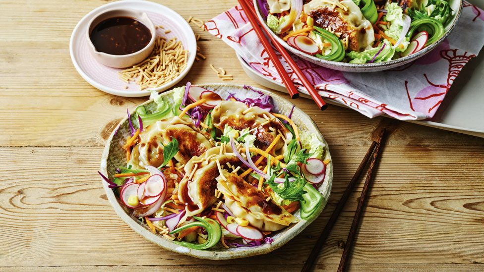 Vegetarian Dumpling Salad Recipe | Coles