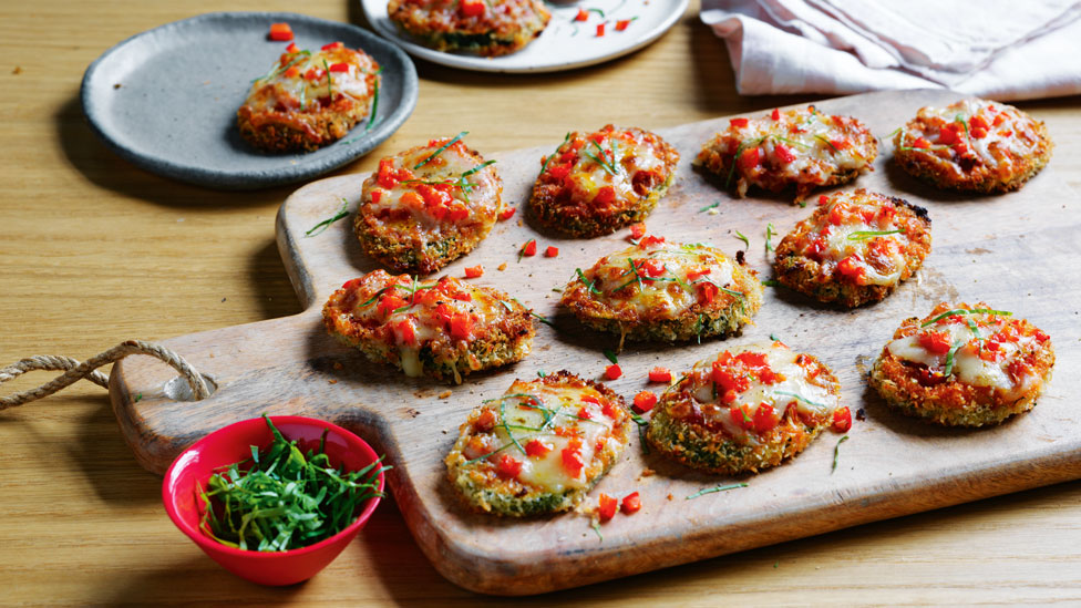 Zucchini & Capsicum Pizza Bites Recipe | Coles
