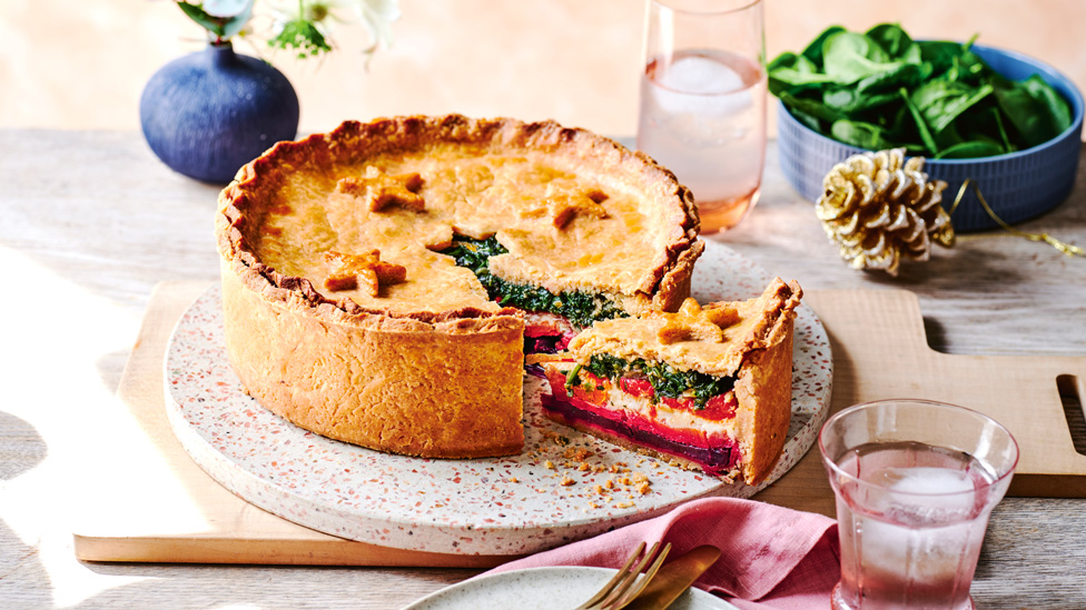Festive Vegetable Pie Recipe | Coles