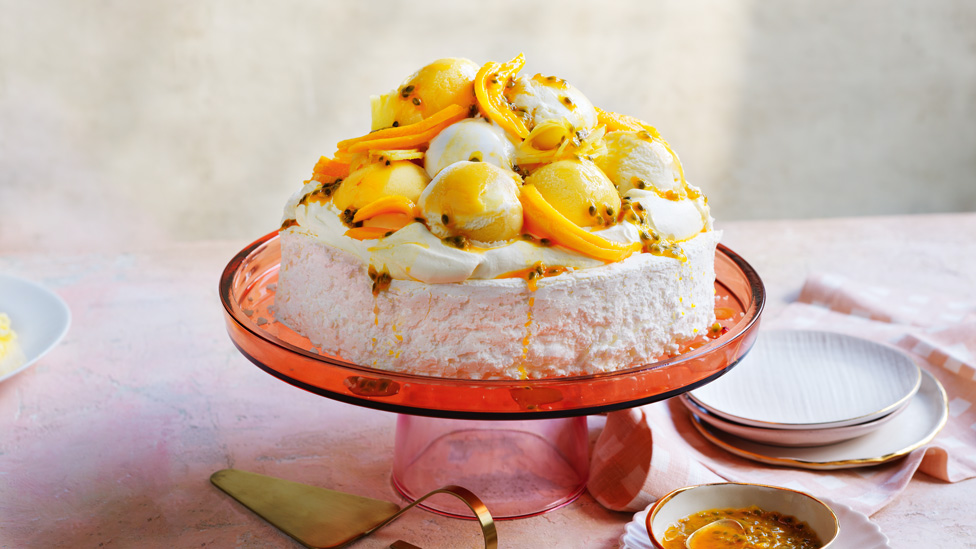 Tropical Gelato Pavlova Recipe | Coles