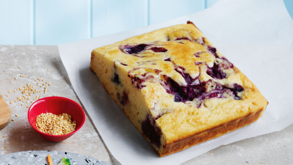 Berry-banana Pancake Slice Recipe | Coles