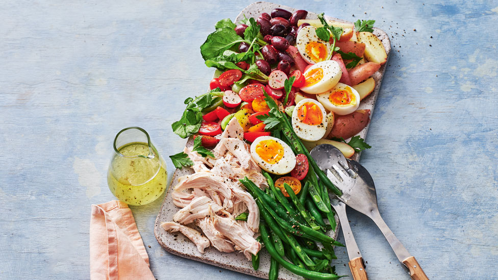 Cheat's Chicken Nicoise Salad Recipe | Coles
