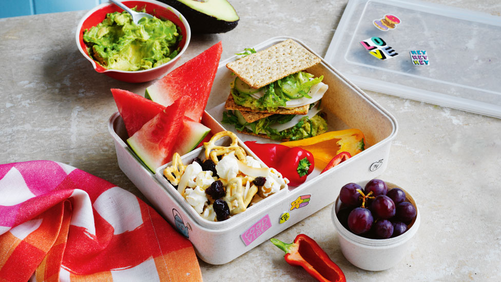 Turkey and Avocado Crispbread Sandwich Recipe | Coles