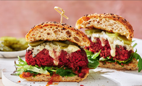 Beetroot, Fennel and Blue Cheese Burgers Recipe | Coles
