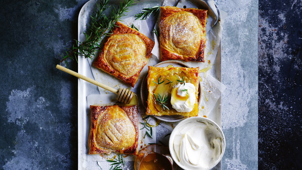 Honey Pear Upside-down Tarts With Marzipan Recipe | Coles