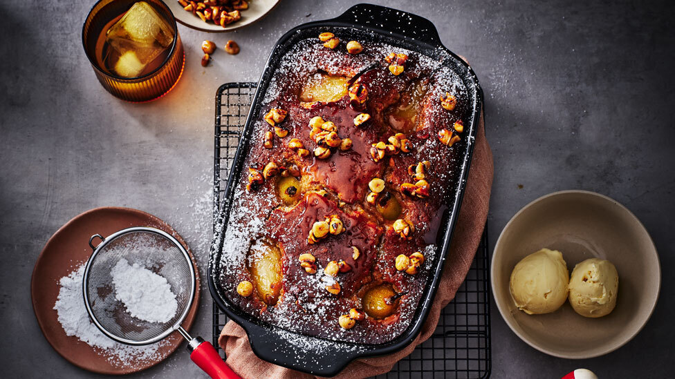 Pear, Ginger & Honey Cake Recipe | Coles