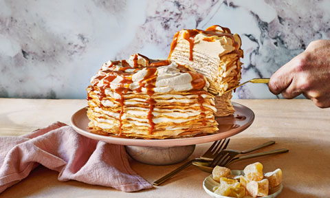 Gingerbread Crepe Cake Recipe | Coles