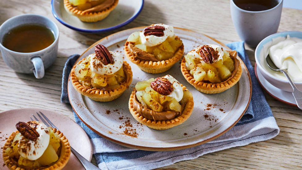 Spiced Apple Tarts with Whipped Cream | Coles